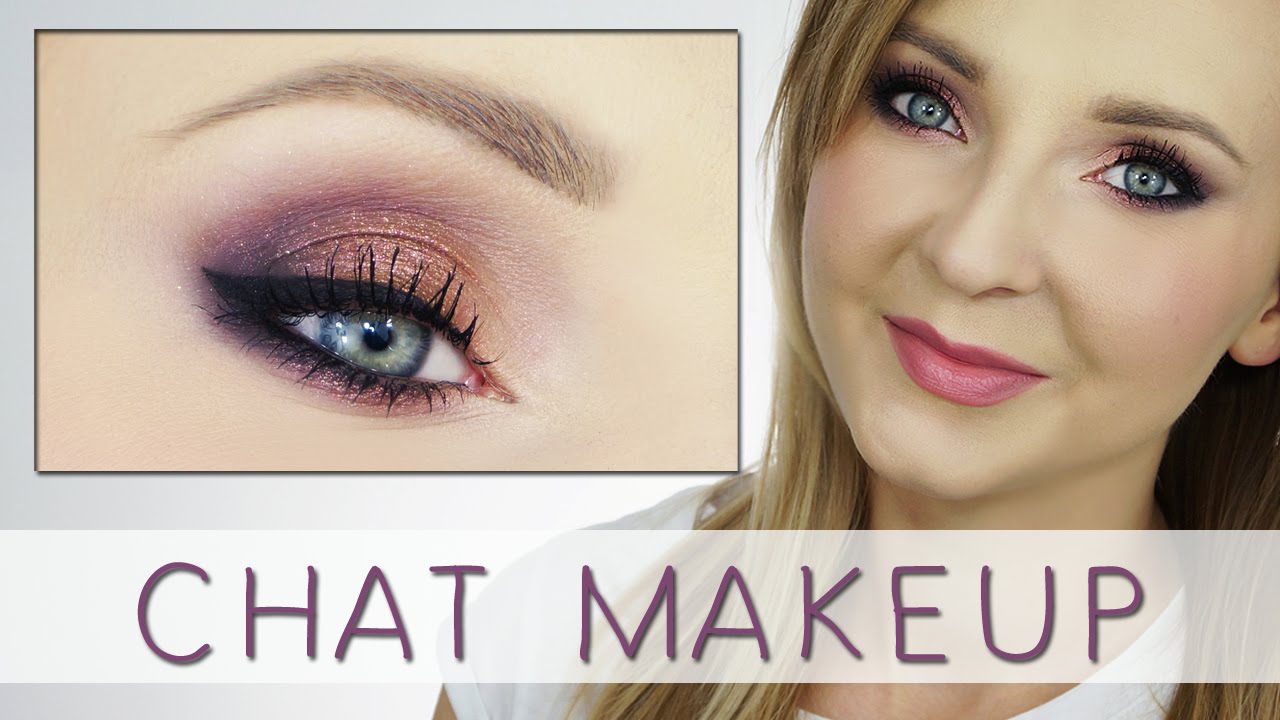 CHAT MAKEUP * Smoky eye z użyciem sypkich pigmentów *Nowości Kobo ...