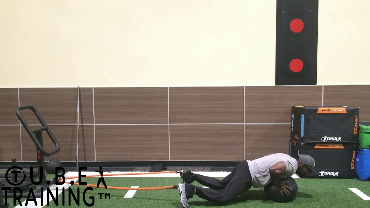 T.U.B.E TRAINING™️ BURPEE BALL SLAMS LEG RAISES - YouTube