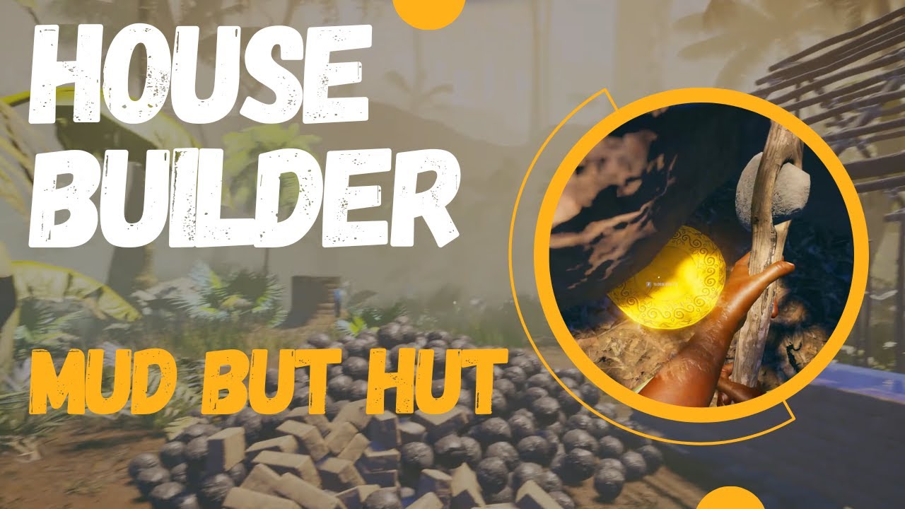 Ultra Budget Build! Mud But Hut in [House Builder] (Ep. 1) | Clay Ball ...