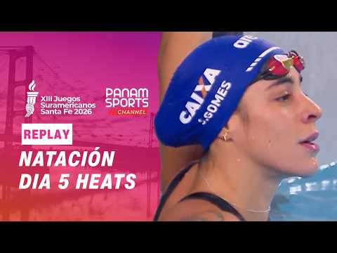 Natación - Heats - 16 Septiembre - Juegos Suramericanos Santa Fe 2026 - Panam Sports