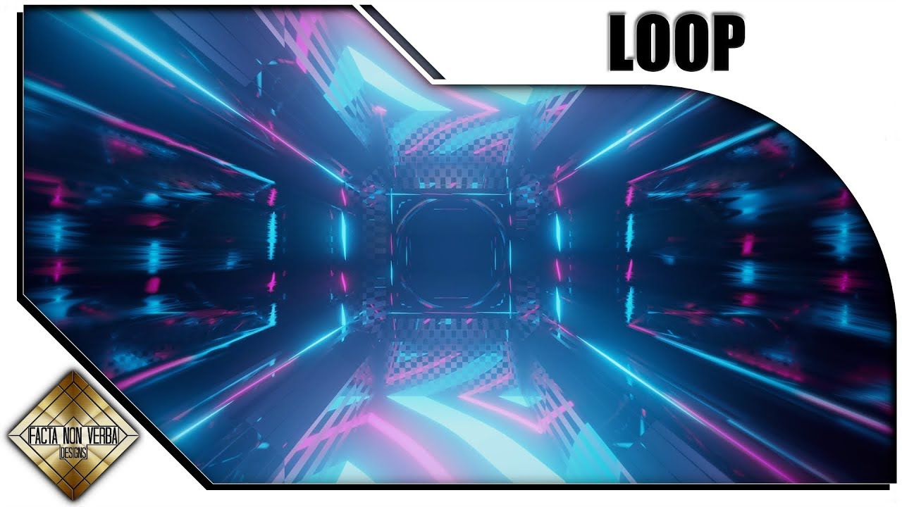 FREE Video Background Loop Footage | 2K 1440p30 | Flickering Neon ...