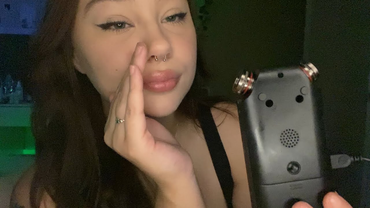 ASMR Tascam Ear to Ear Mouth Sounds (Cupped) - YouTube