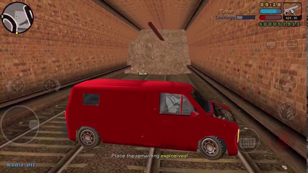 Gta lcs destroying the buildings - YouTube