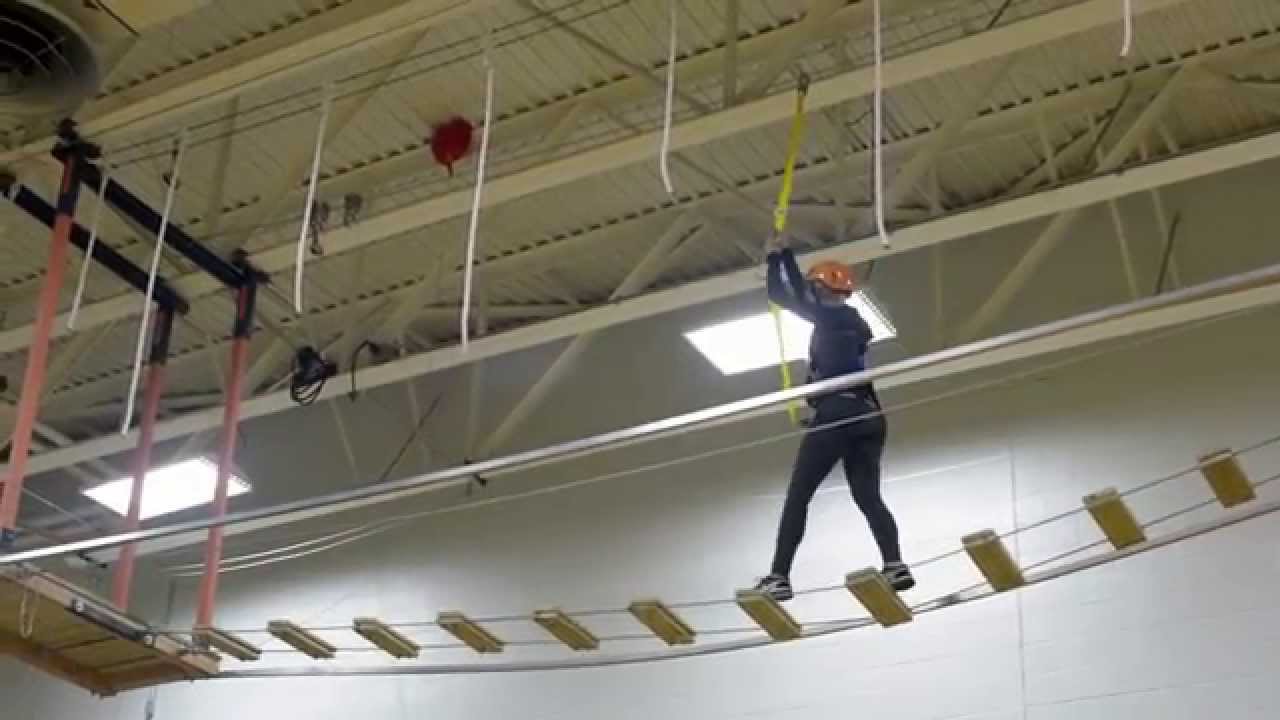 High Ropes Class - Wellness and Adventure Ed. - YouTube