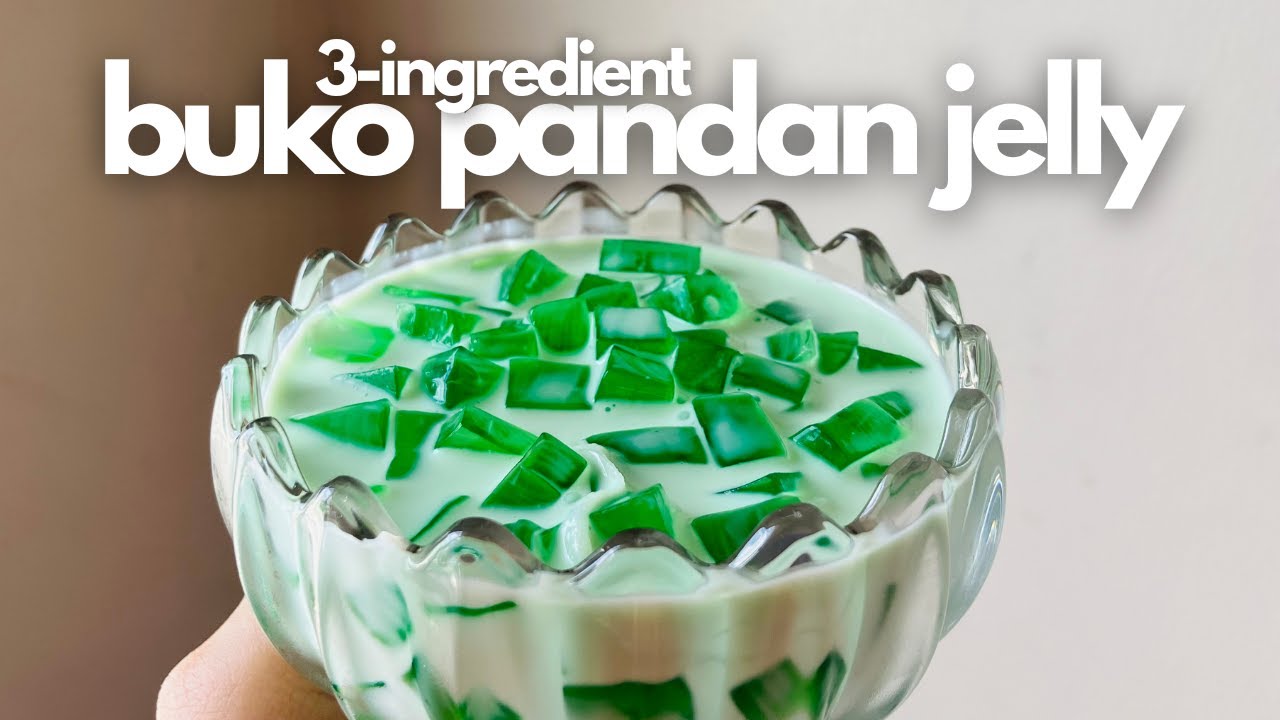 Delicious Buko Panda Jelly | A Classic Filipino Dessert | Easy & Simple ...