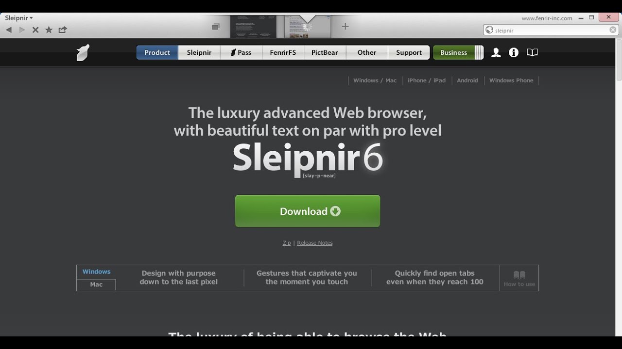Sleipnir Web Browser