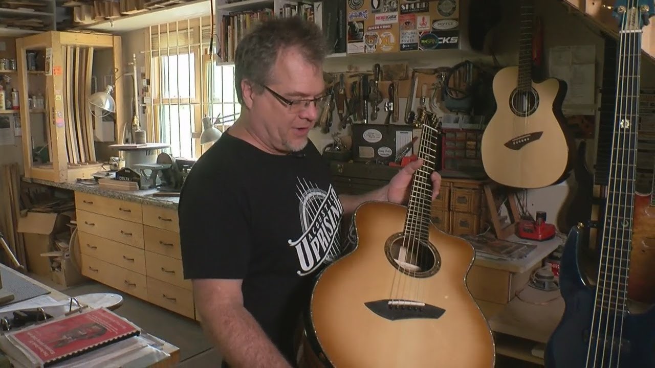 Finding Minnesota: Building Custom Guitars Is Labor Of Love - YouTube