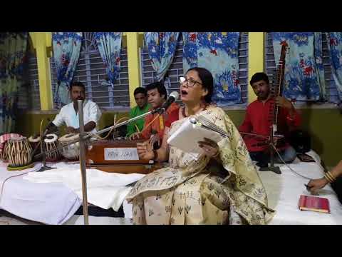 Performed by Gita Sarkar  at Milan Tirtha Sava Griha ,  Santiniketan  on 13.08.2017