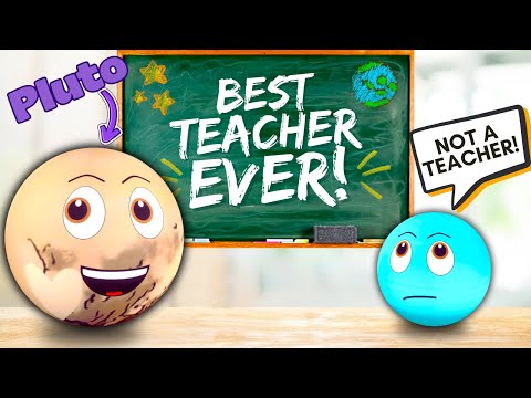 Why is PLUTO the Teacher? 🍎 | Solar System & Dwarf Planets for Kids | Planet School