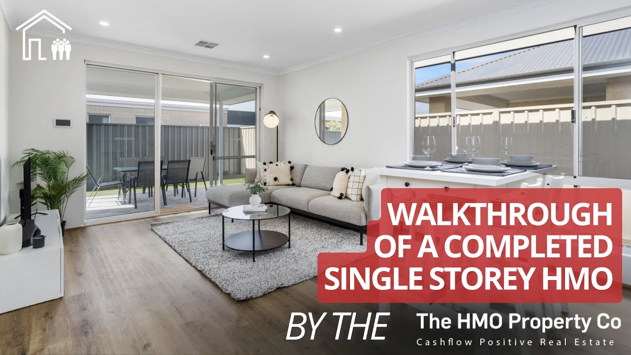 Walkthrough of a completed single storey HMO by the HMO Property Co ...