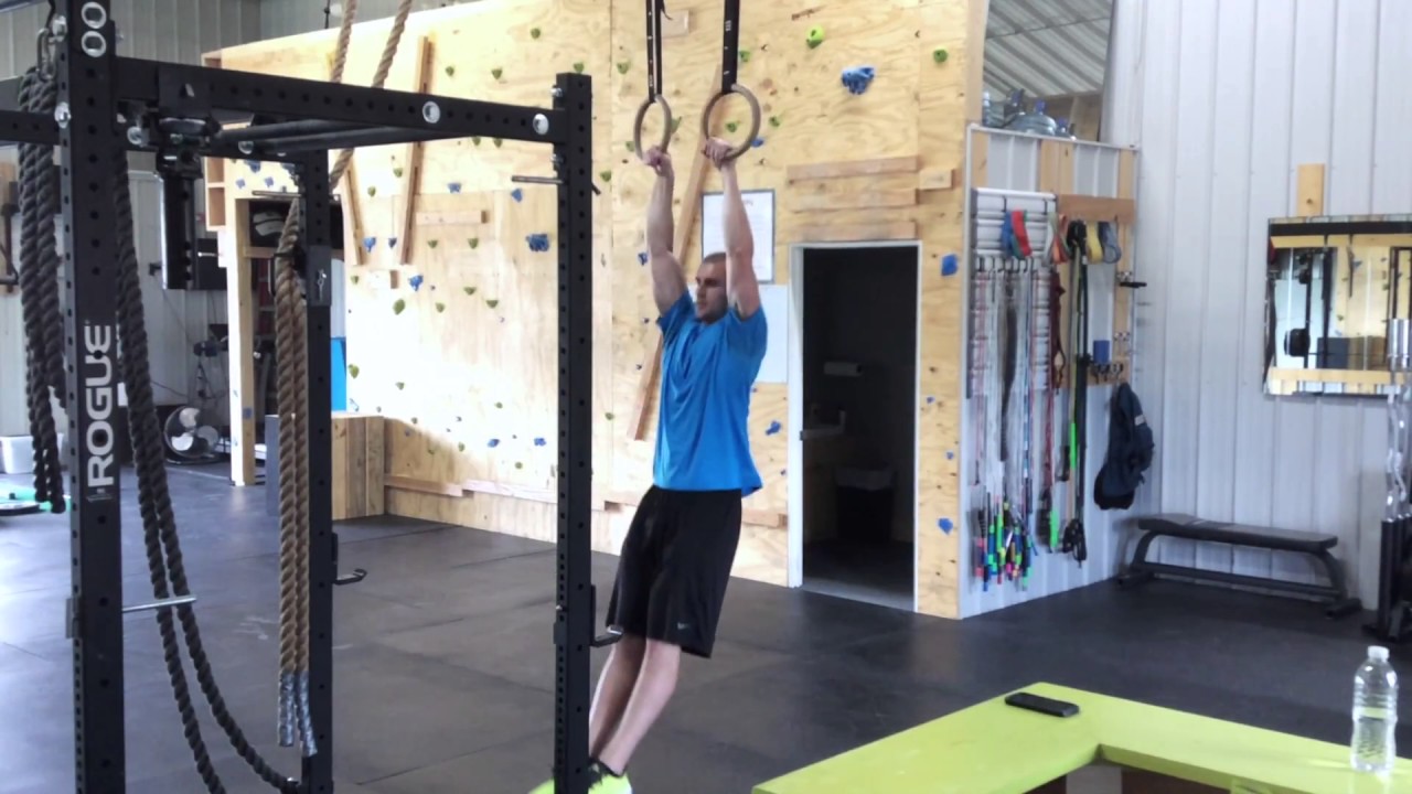 Ring Pull-Up Technique - YouTube