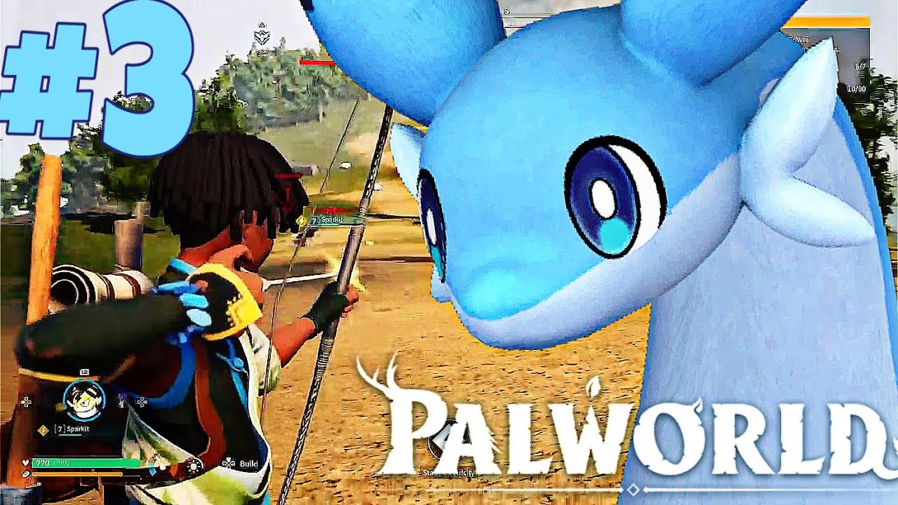 Palworld Part 3.. Taking On Our First Boss ! Chillet Time To Do Battle ...
