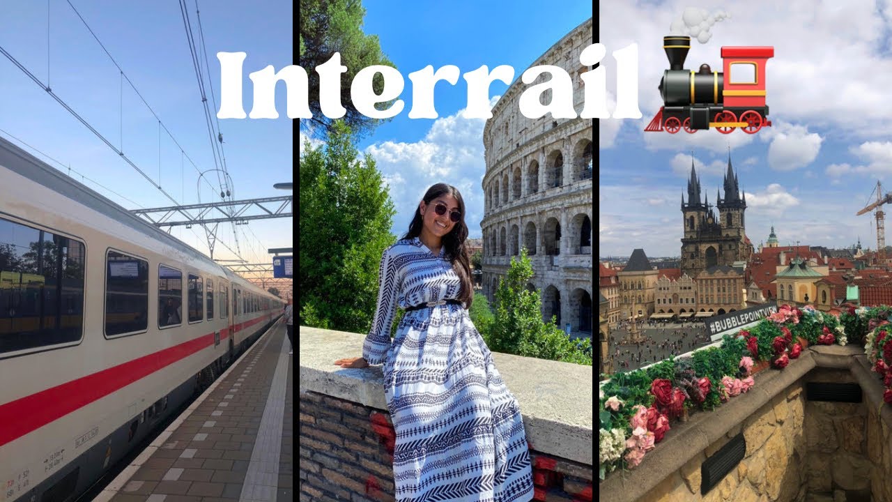 INTERRAILING EUROPE VLOG ♡ | 22 days, 7 cities, 6 trains, 5 countries ...