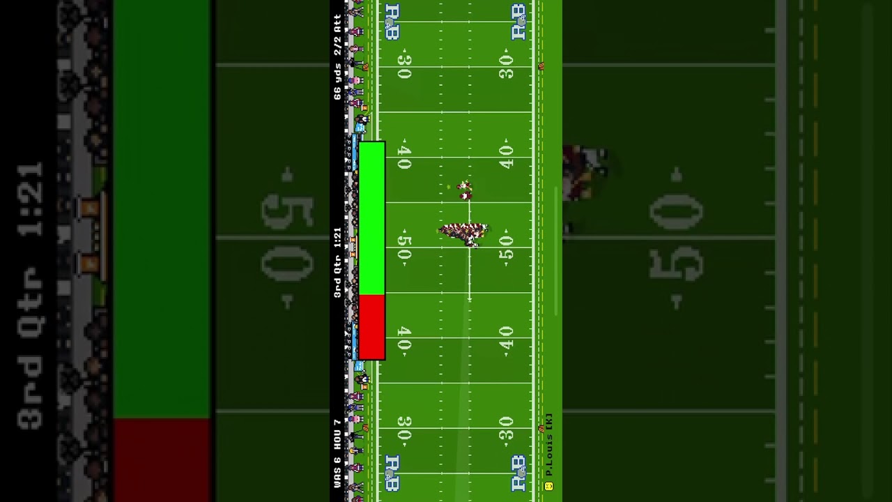 Retro bowl 66 yard field goal - YouTube