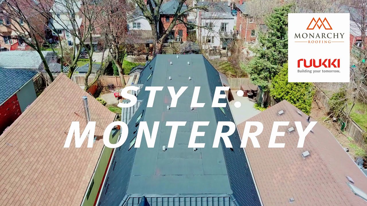 Metal roofing system from Ruukki in Greencoat Pural coating installed ...