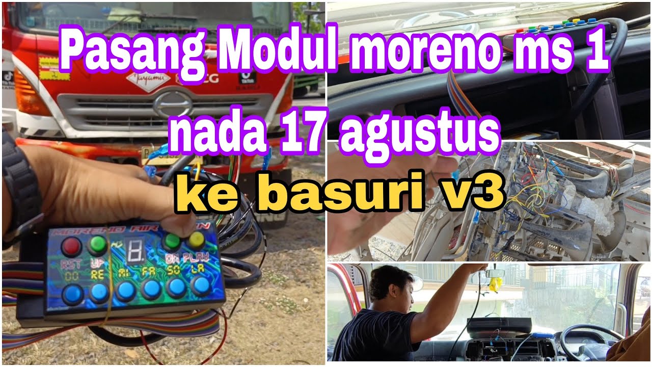 PASANG MODUL MORENO MS 1 FULL UPGRADE 17 AGUSTUS DAN INDONESIA RAYA KE ...