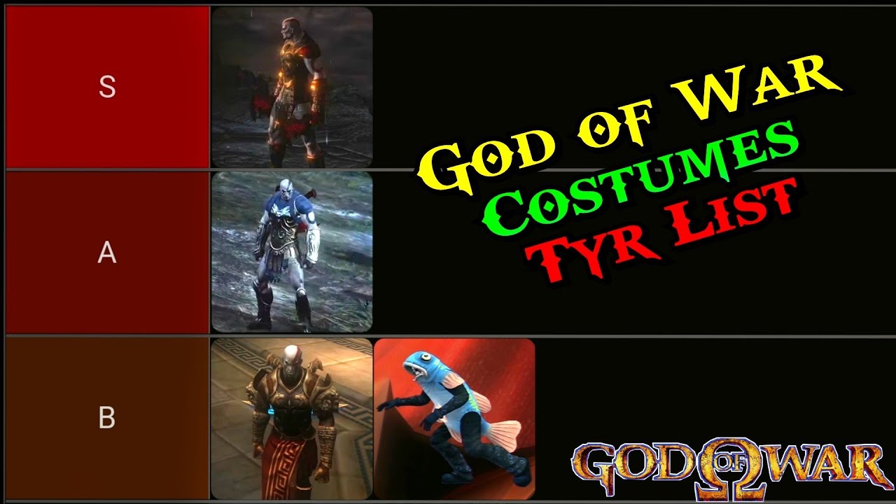 God of War Costumes Tyr List - YouTube