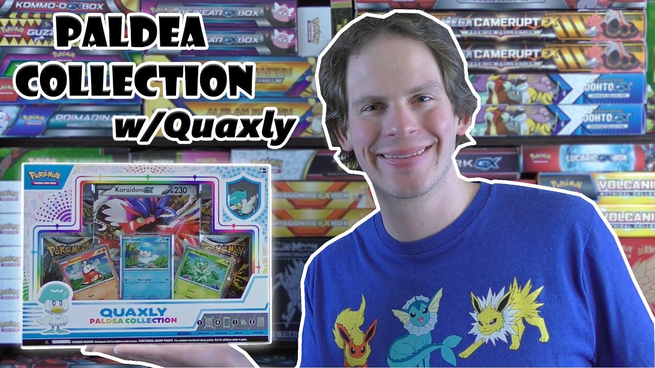 Quaxly Paldea Collection Opening - YouTube