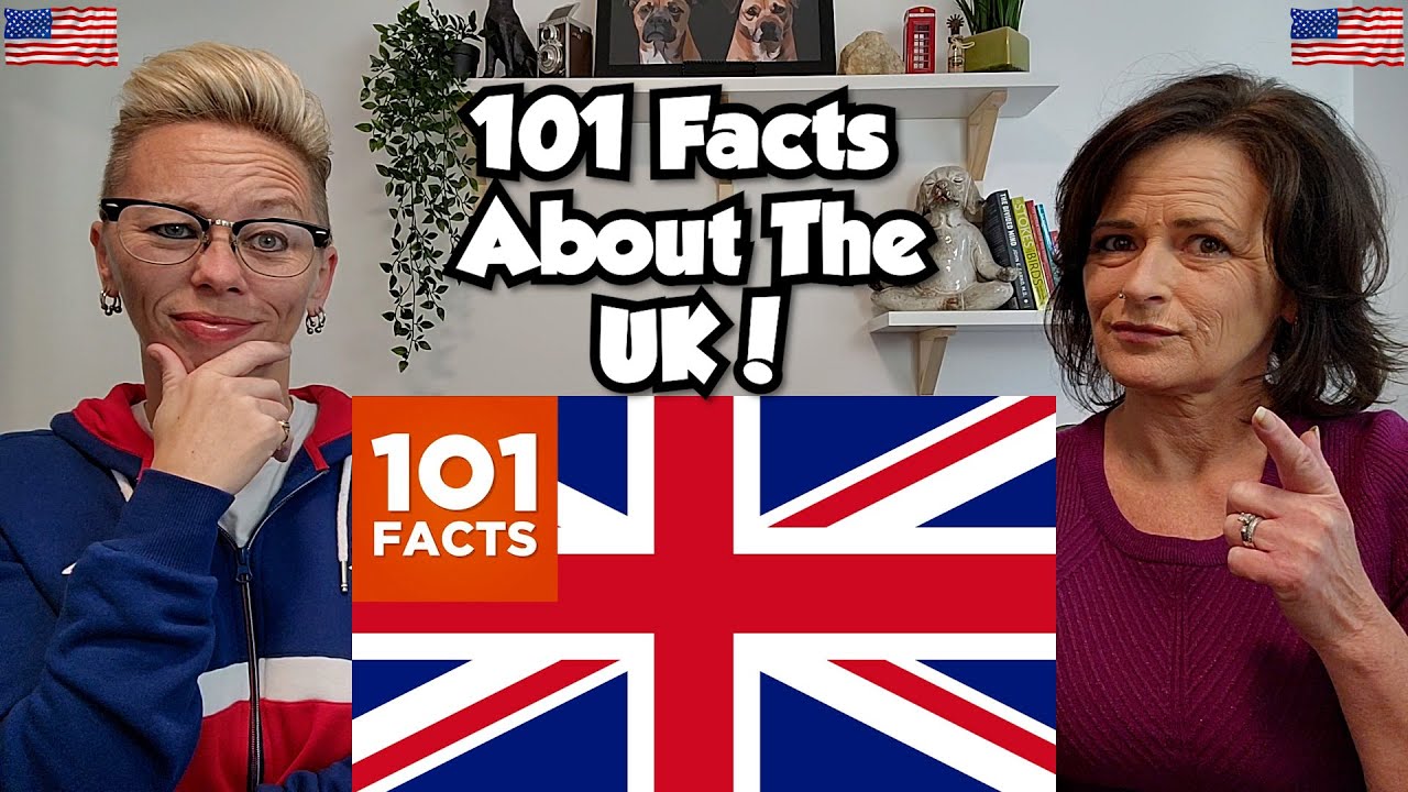 American Couple Reacts: 101 Facts About The UK! Learned A Lot!! Such A ...