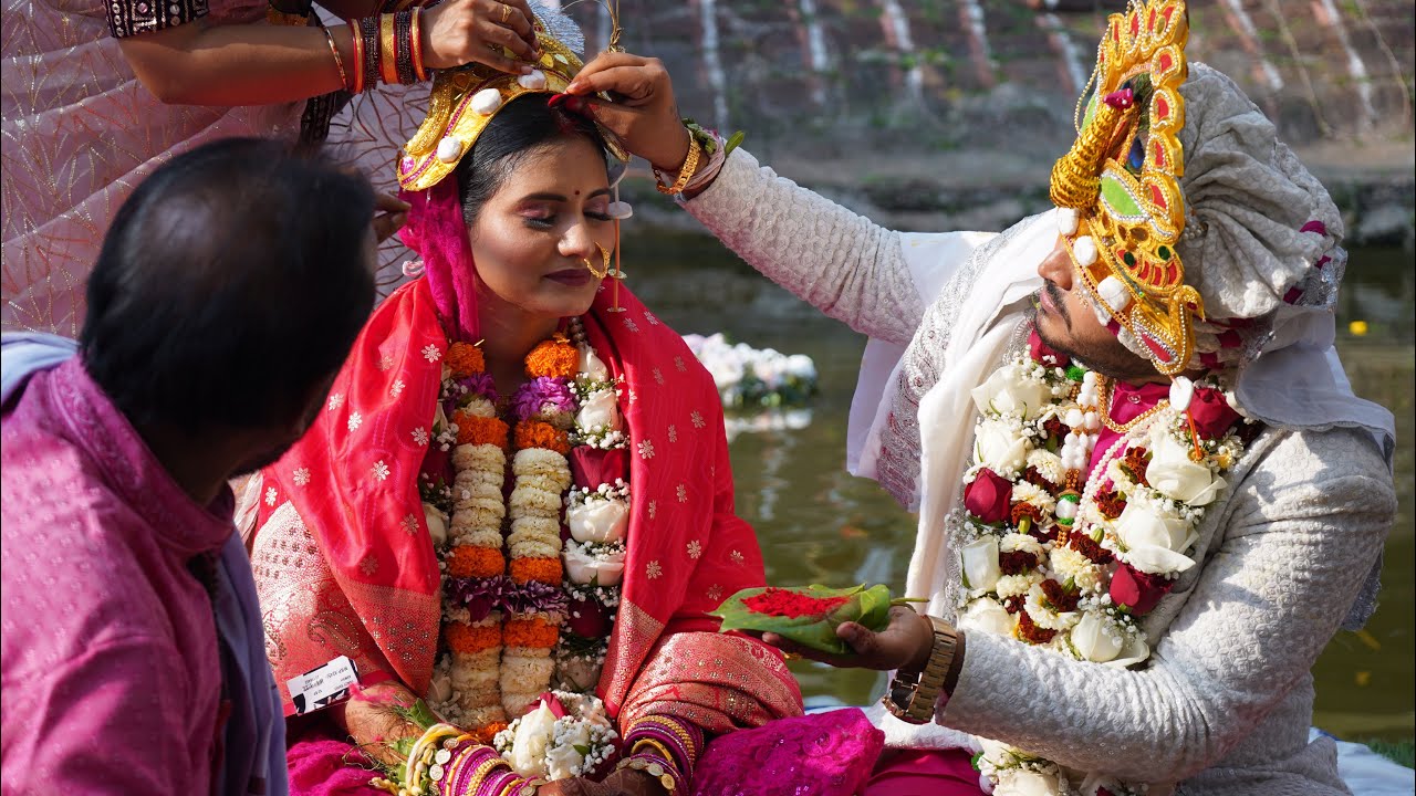ସିନ୍ଦୁର ପିନ୍ଧା - ଶ୍ରଦ୍ଧା ଓ ସନ୍ଦୀପ ॥ Sradhapanigrahi - Sandeep panda ...