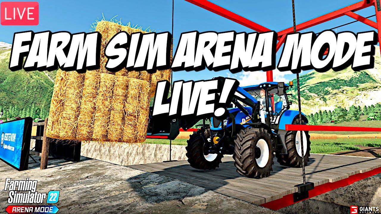 *Members-Stream* - FARM SIM ARENA MODE LIVE with the CREW! - YouTube