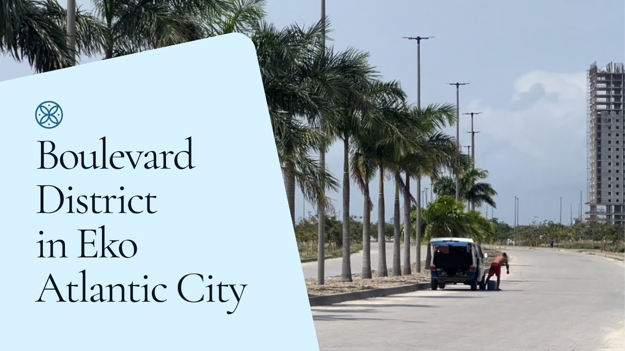 EKO ATLANTIC - 🌴WIDE & TREE-LINED DISTRICT OF THE CITY - YouTube