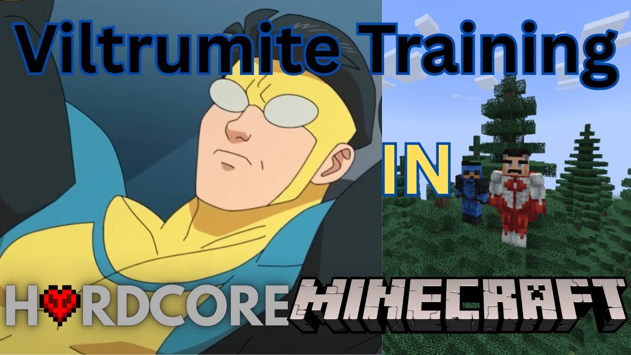 Training as a VILTRUMITE in Hardcore Invincible Minecraft! | 1K Sub ...