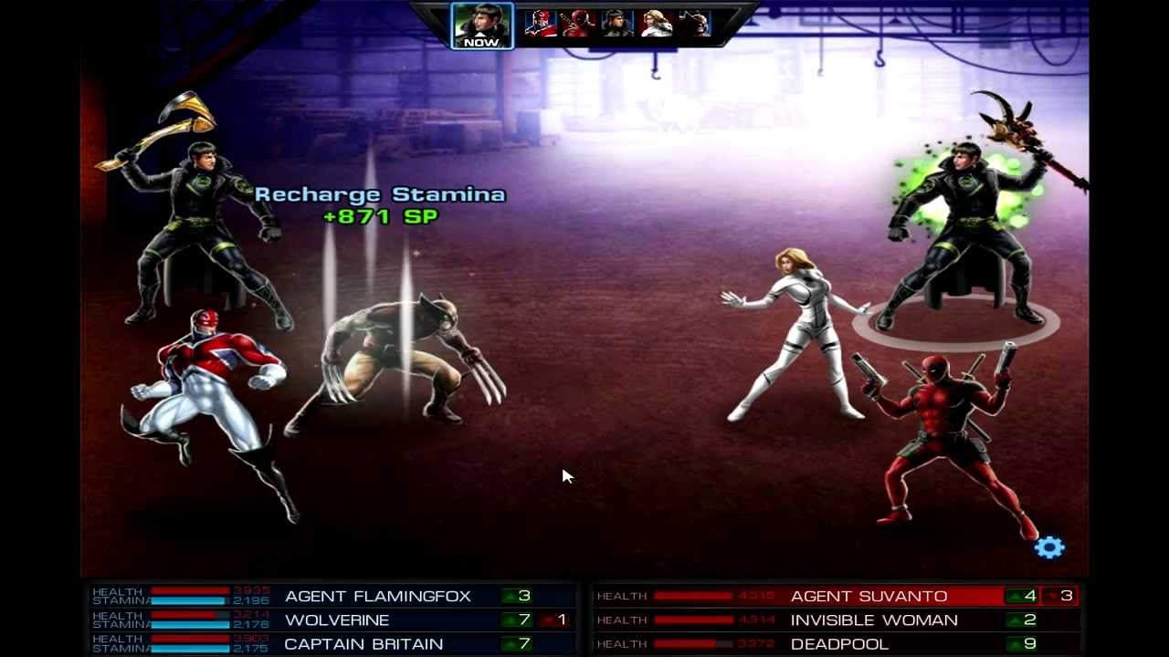 Marvel Avengers Alliance PVP - Wolverine/Captain Britain Vs. Invisible ...
