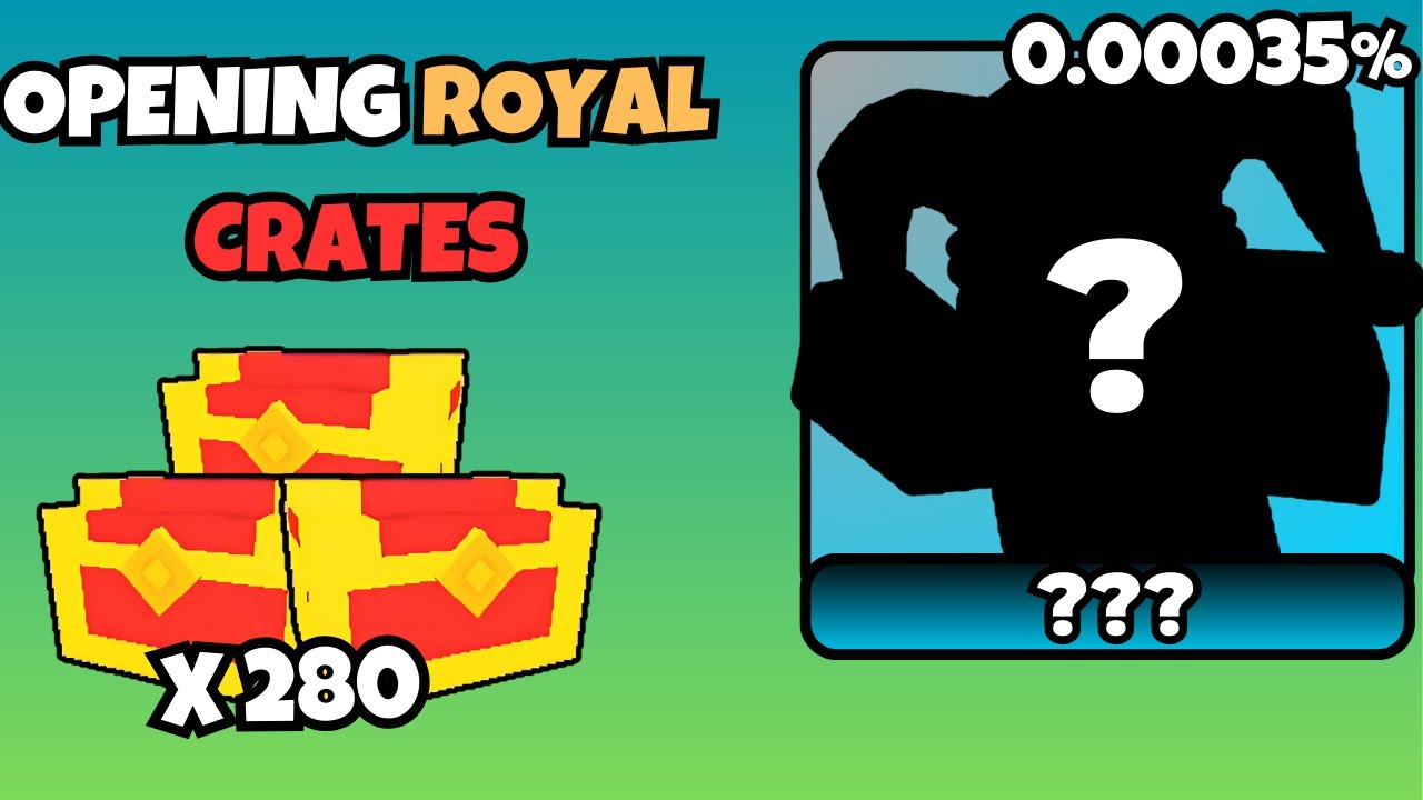 Opening 280 Royal Crates And Got Insane Unit | Ball Tower Defense - YouTube