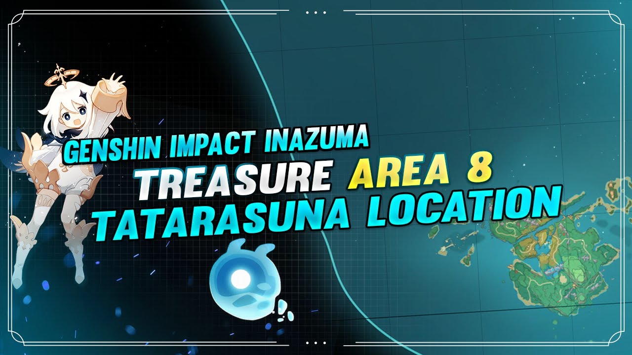 Treasure Area 8 Location Clue Genshin Impact Tatarasuna - YouTube