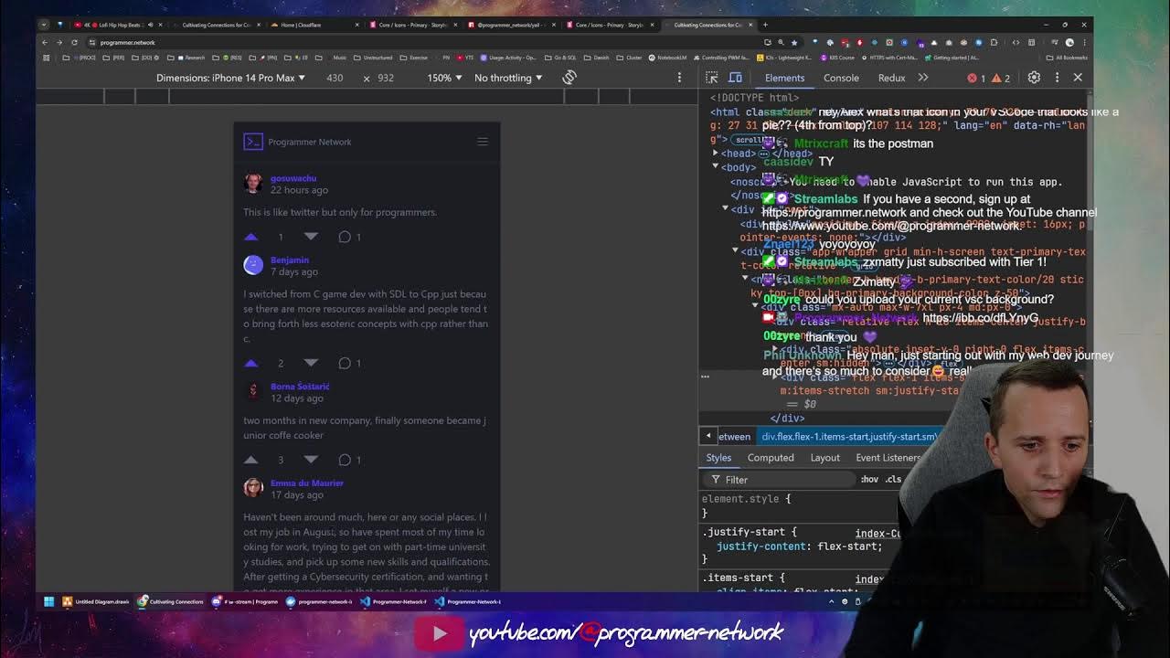 Building a Social Platform for Devs | React, Fastify, Postgres & Tailwind CSS | Live Coding with ...