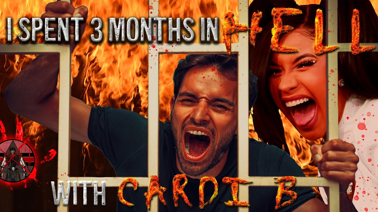 "I spent 3 months in HELL with Cardi B" |HELL CREEPYPASTA| ft. Cardi B ...