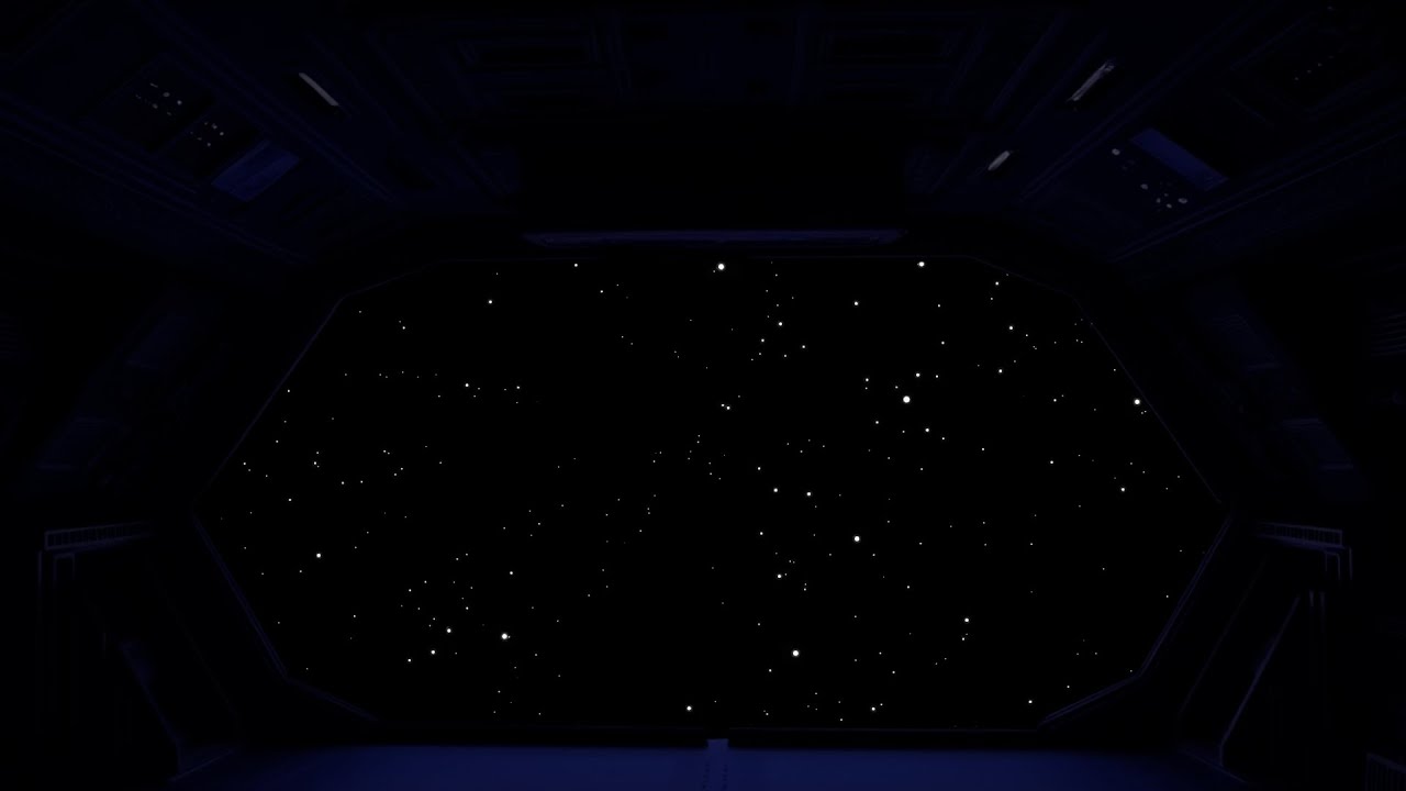 Spaceship Sleeping Quarters | Sleep in space | Brown Noise | Long ...