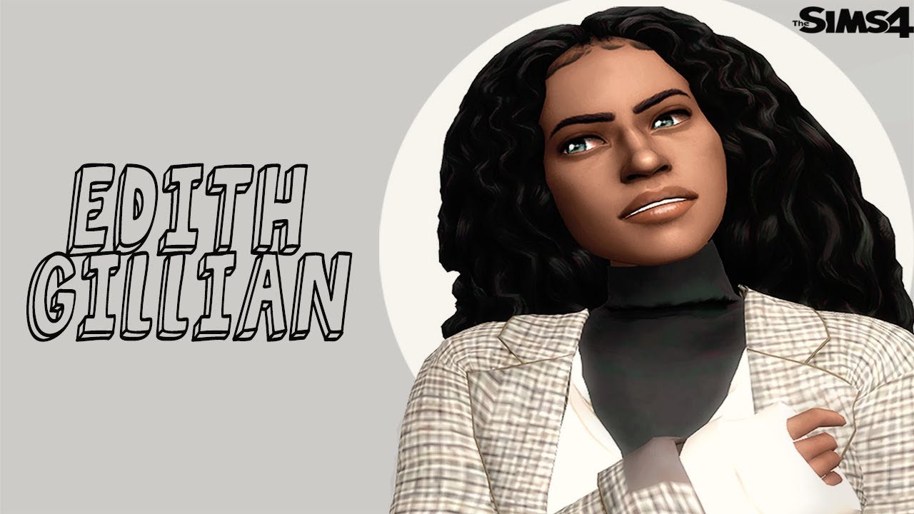 Edith Gillian | The Sims 4 CAS + CC Links - YouTube