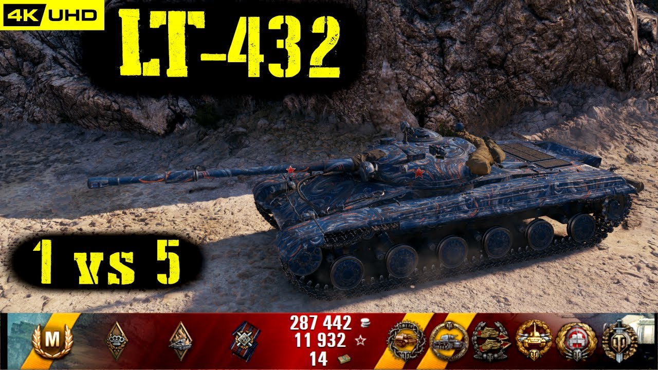 World of Tanks LT-432 Replay - 7 Kills 6.3K DMG(Patch 1.7.0) - YouTube