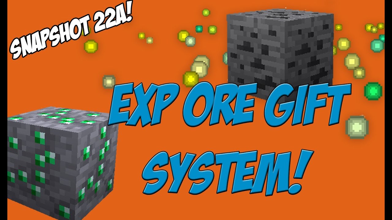Mindcrack/Minecraft Exp gift/prank ore system! Snapshot 22a ...