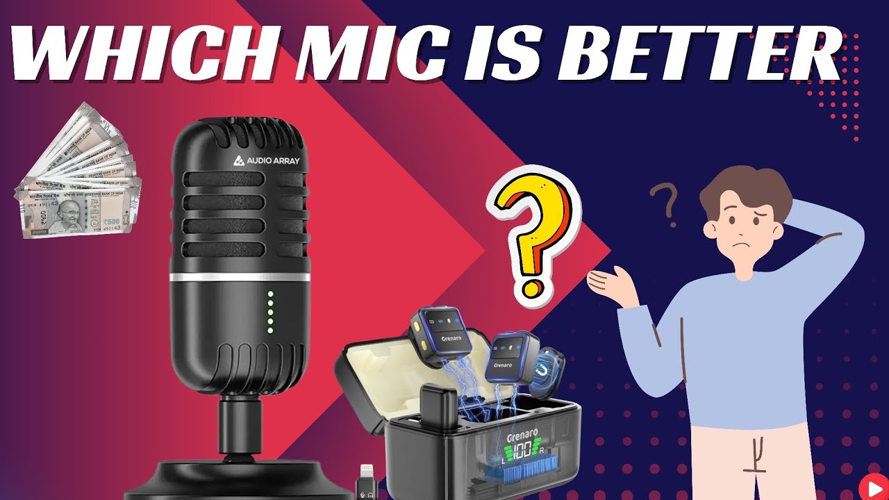 WHICH MIC IS BETTER FOR BEGINNER YOUTUBERS IN ( TELUGU ) #microphone ...