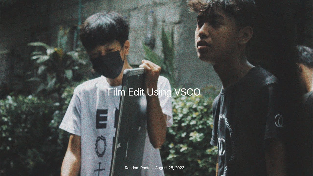 How to edit like a film using VSCO? | Film #01 - YouTube
