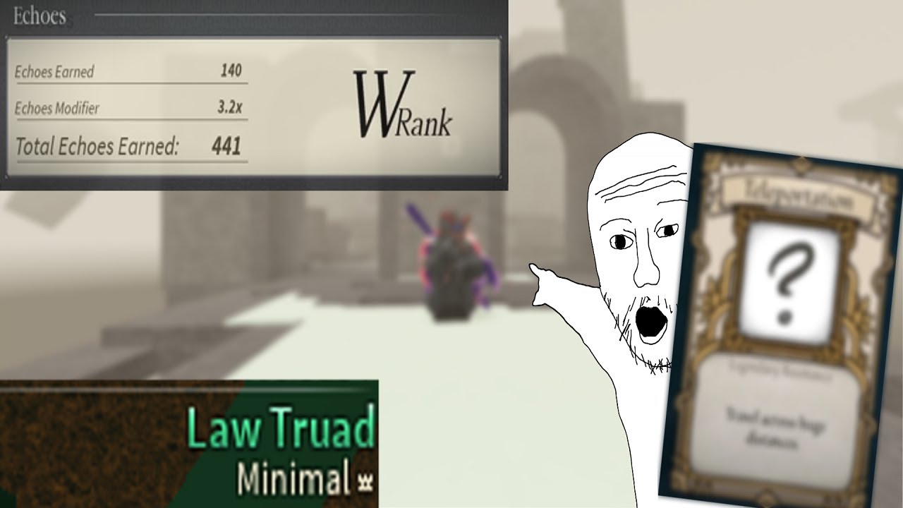 First W+ RANK?! (Legendary Bell) | Deepwoken - YouTube