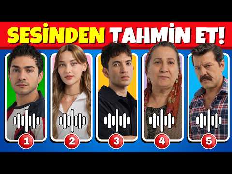ALTI ÜSTÜ İSTANBUL Ses Bulmaca 🎶🔥 Sesinden Altı Üstü İstanbul Oyuncusunu Tahmin Et | Dizi Testi