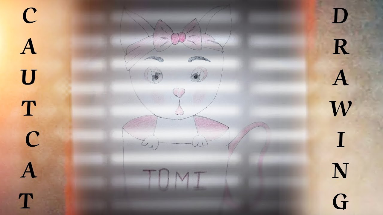 CAUT CAT 🥰 DRAWING WITH STEP BY STAP || #mmtarts #drawing #cutecat ...