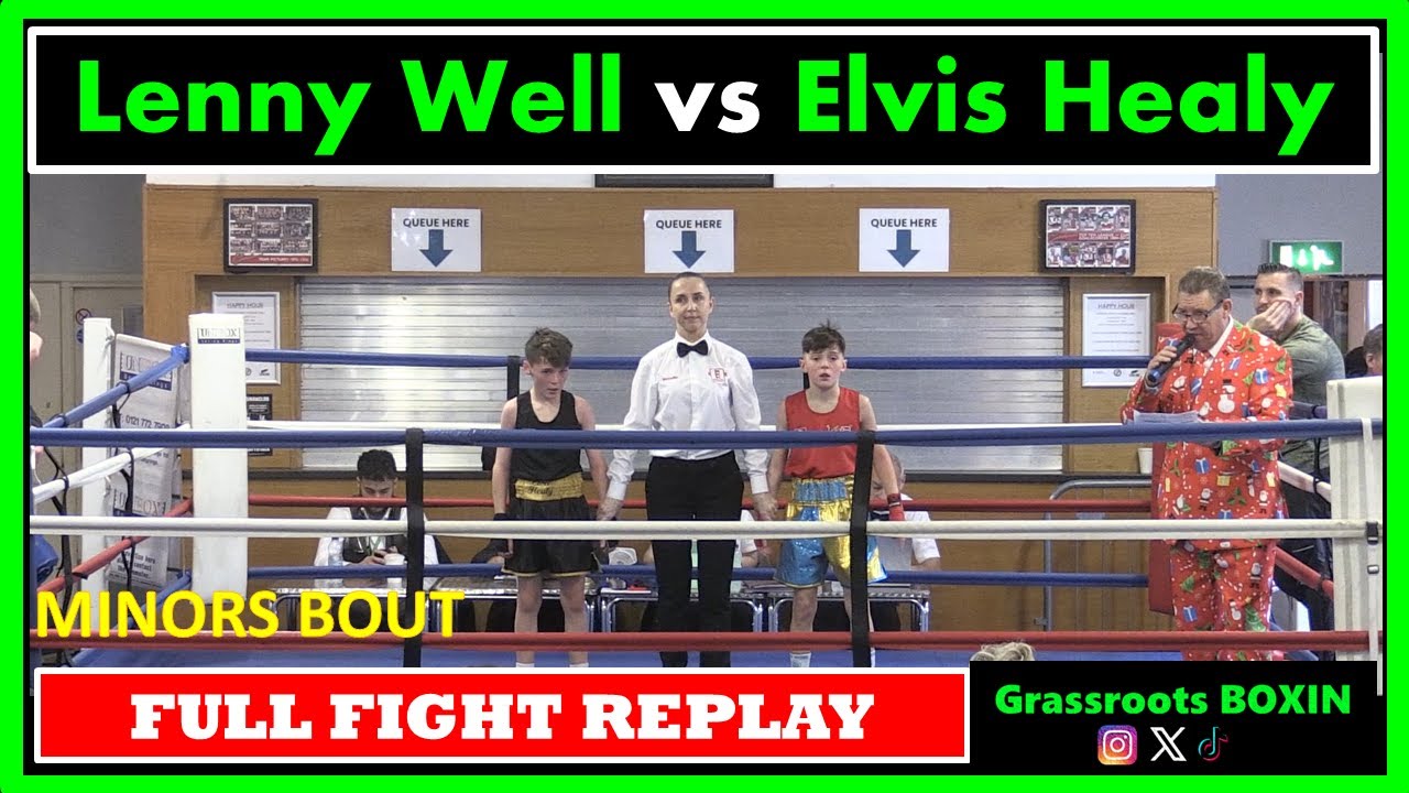 Lenny Well vs Elvis Healy - FULL FIGHT - Guildford City Boxing Amateur ...