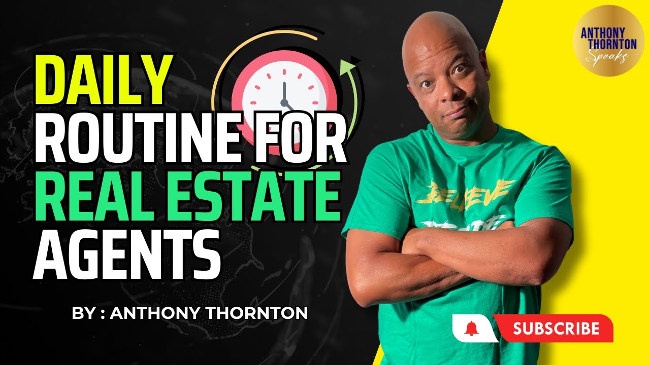 Daily Routine for Real Estate Agents - YouTube