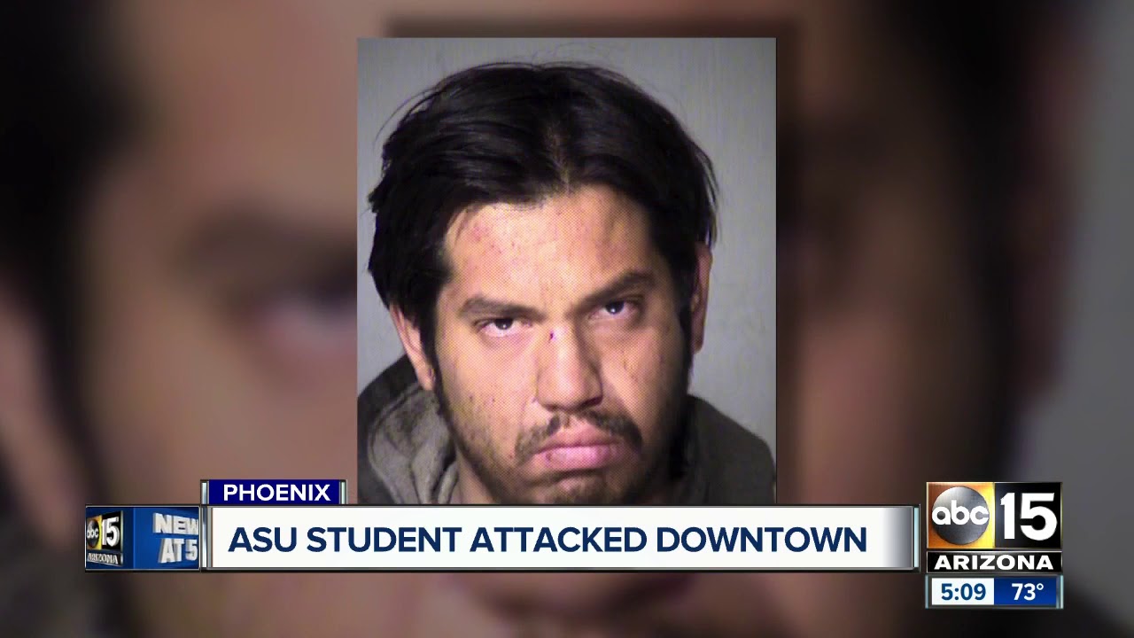 ASU student attacked in downtown Phoenix - YouTube