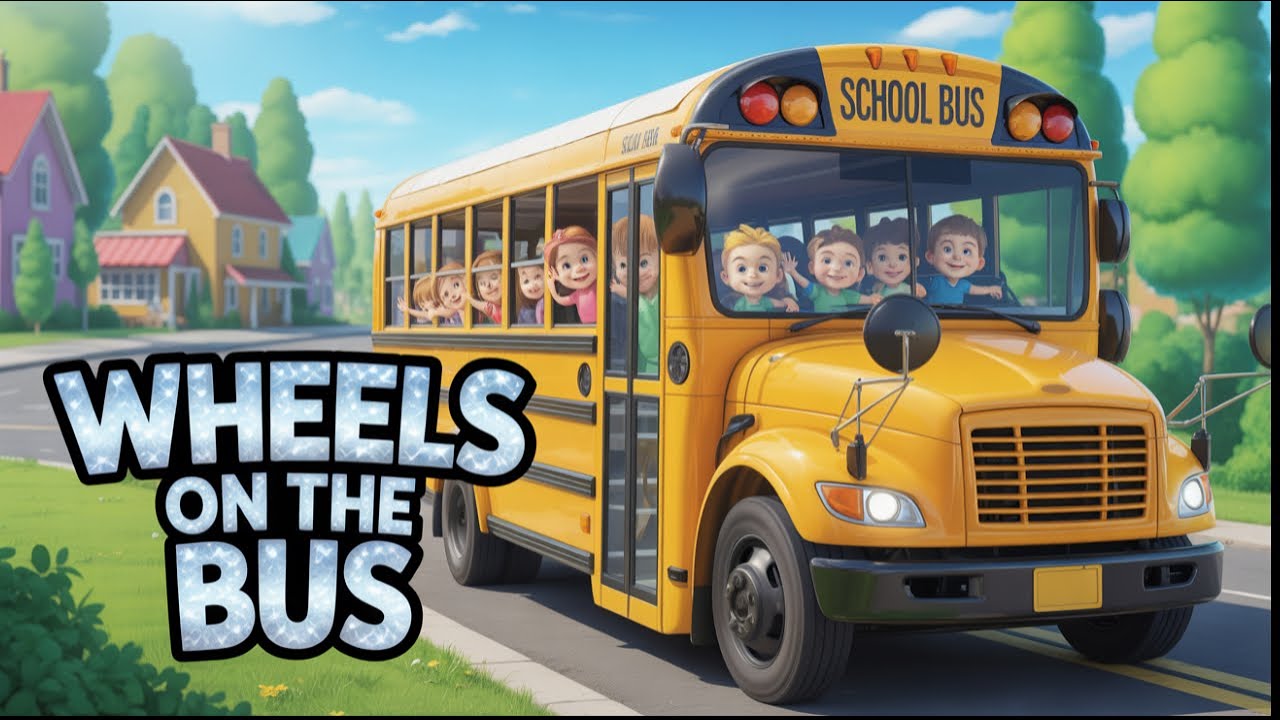 WHEELS ON THE BUS - Sing-Along Songs for Children - YouTube