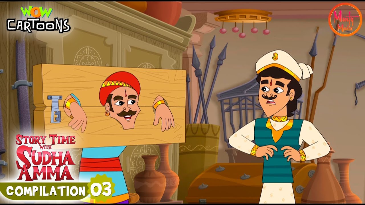Hindi Moral Cartoon Stories Compilation - 3 | Watch Now @Murty-Media ...