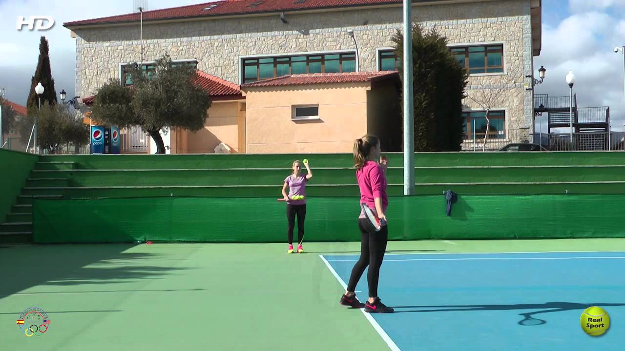 Maria Taboada tennis video 2015 - YouTube