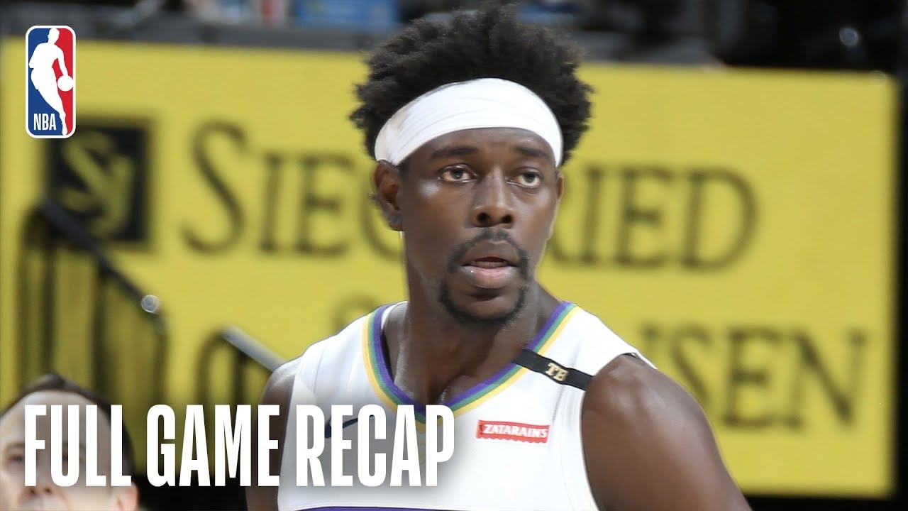 PELICANS vs JAZZ | Jrue Holiday & Julius Randle Combine For 60 Points ...