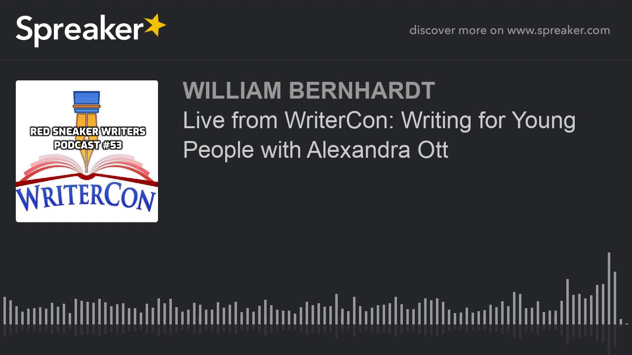 Live from WriterCon: Writing for Young People with Alexandra Ott (part ...
