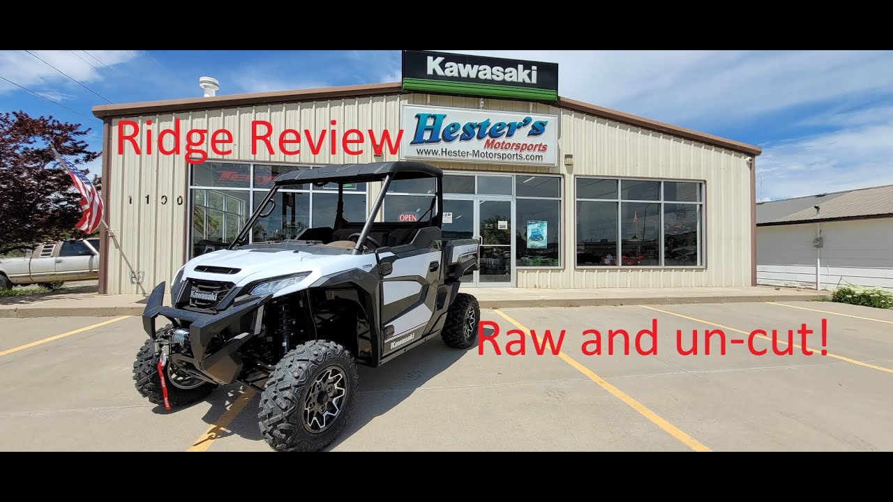 ALL NEW 2024 Kawasaki Ridge review and ride (honest thoughts, long ...